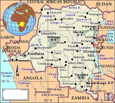 Bunia, een missiepost van de Missionarissen van Afrika